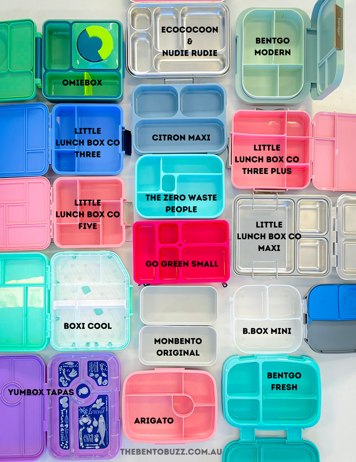 2022 Lunch Box Comparison Photos | The Bento Buzz