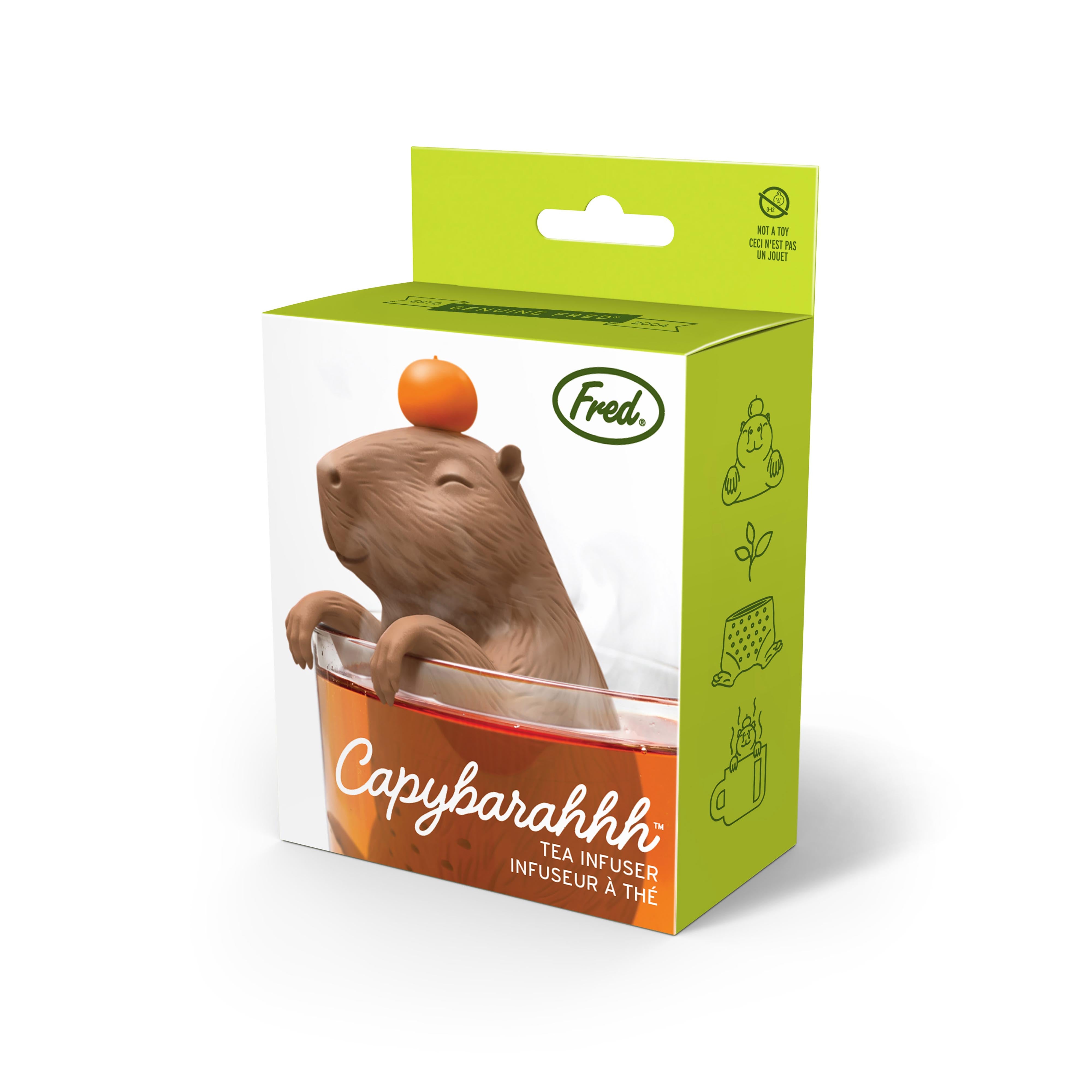 Fred Capybara Tea Infuser | The Bento Buzz