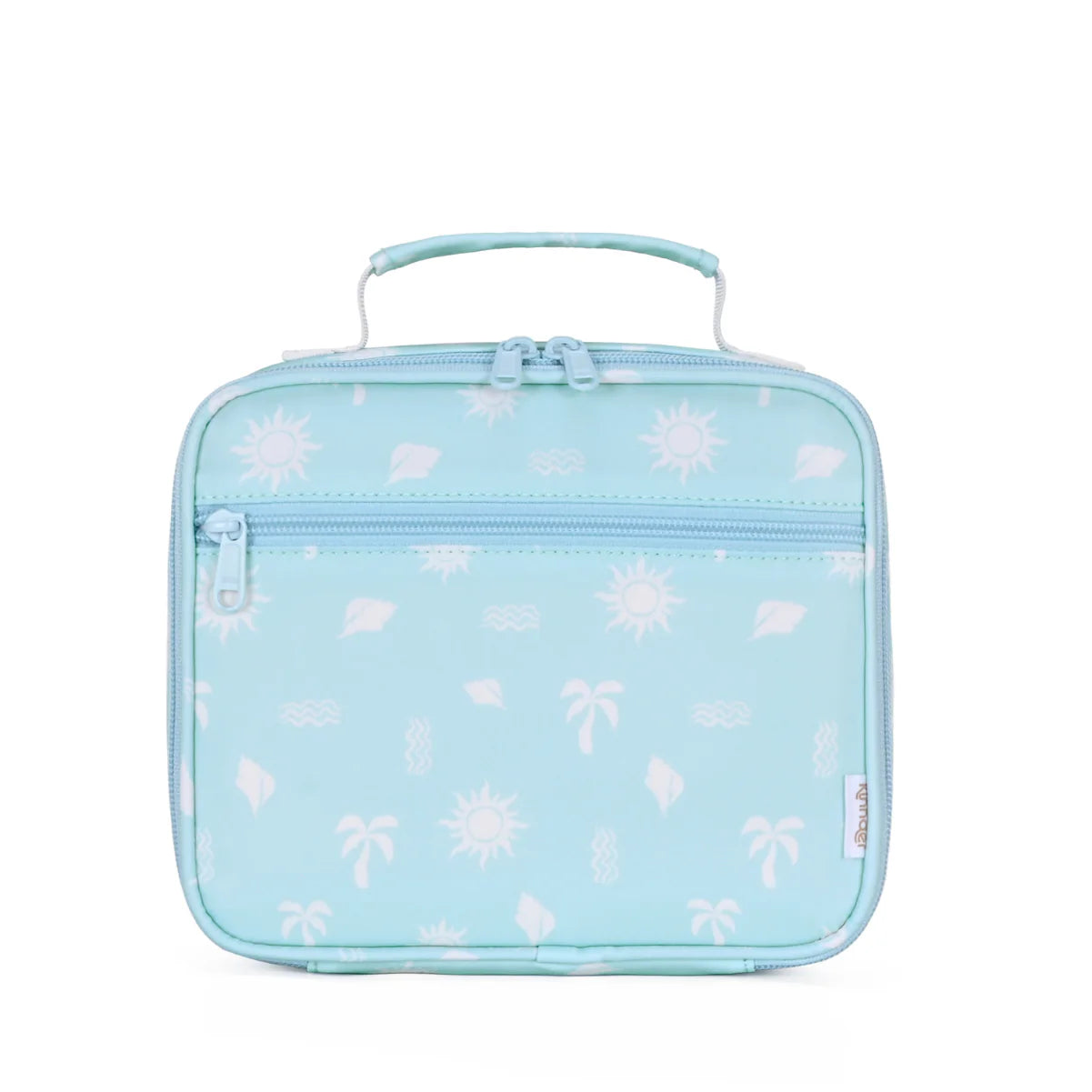 Kinnder MINI Insulated Lunch Bag - Cali Blue I The Bento Buzz