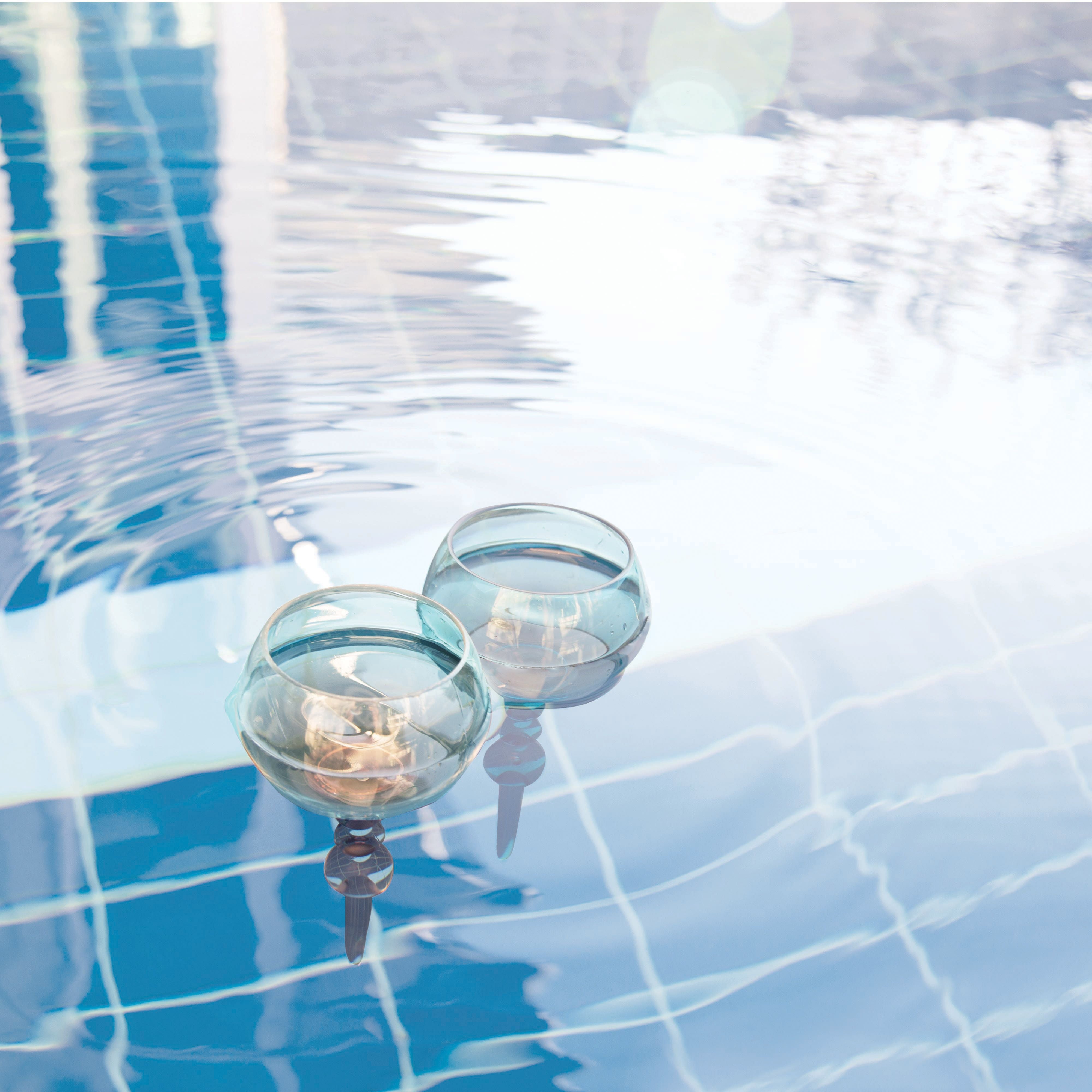 Floating Wine Glass I The Bento Buzz